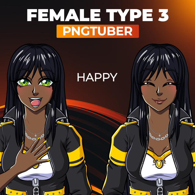 Female Type 3 VTuber Models - OWN3D