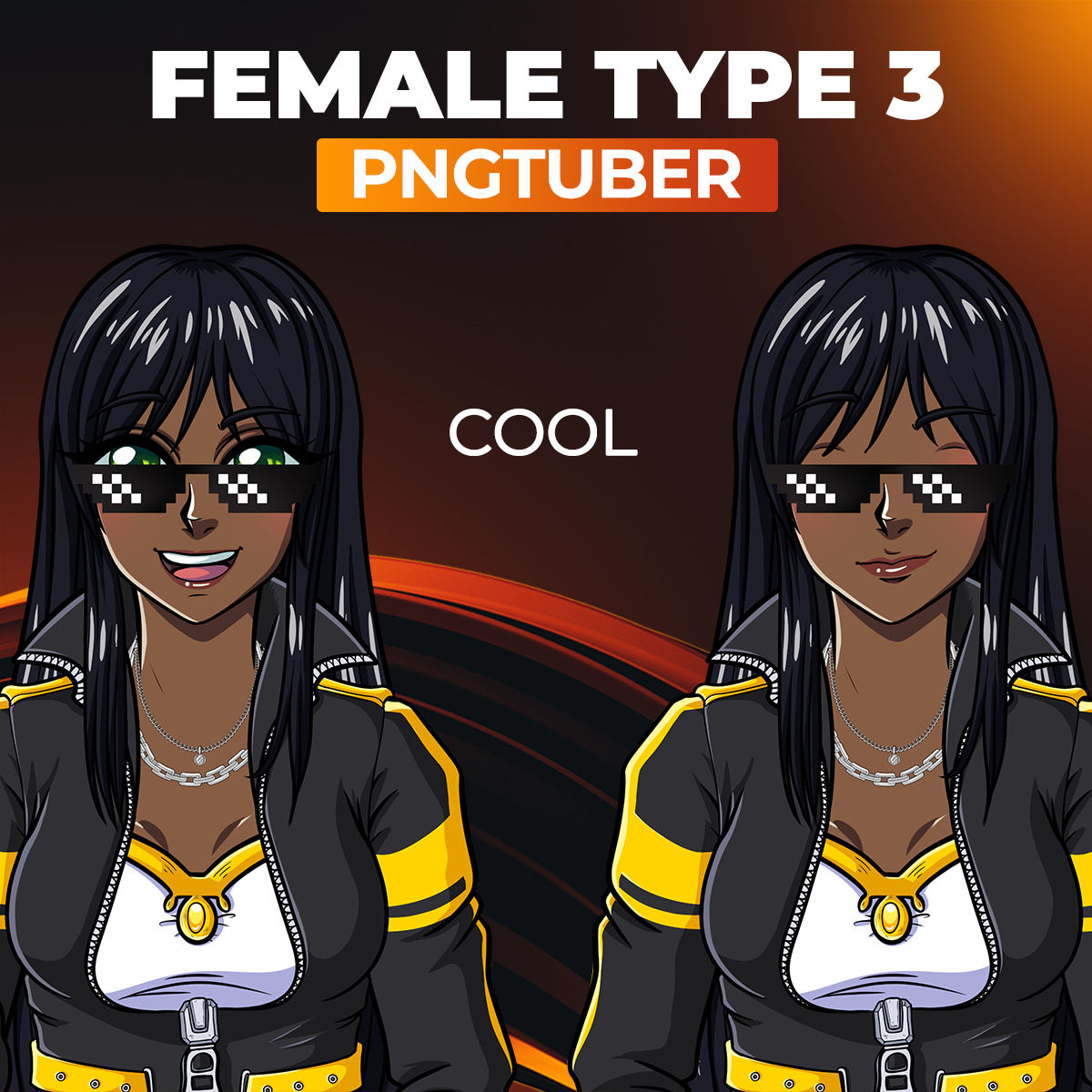 Female Type 3 VTuber Models - OWN3D