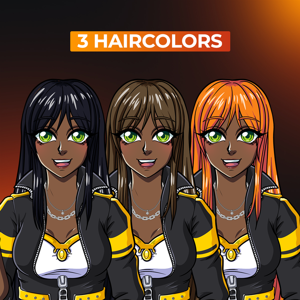 Female Type 3 VTuber Models - OWN3D