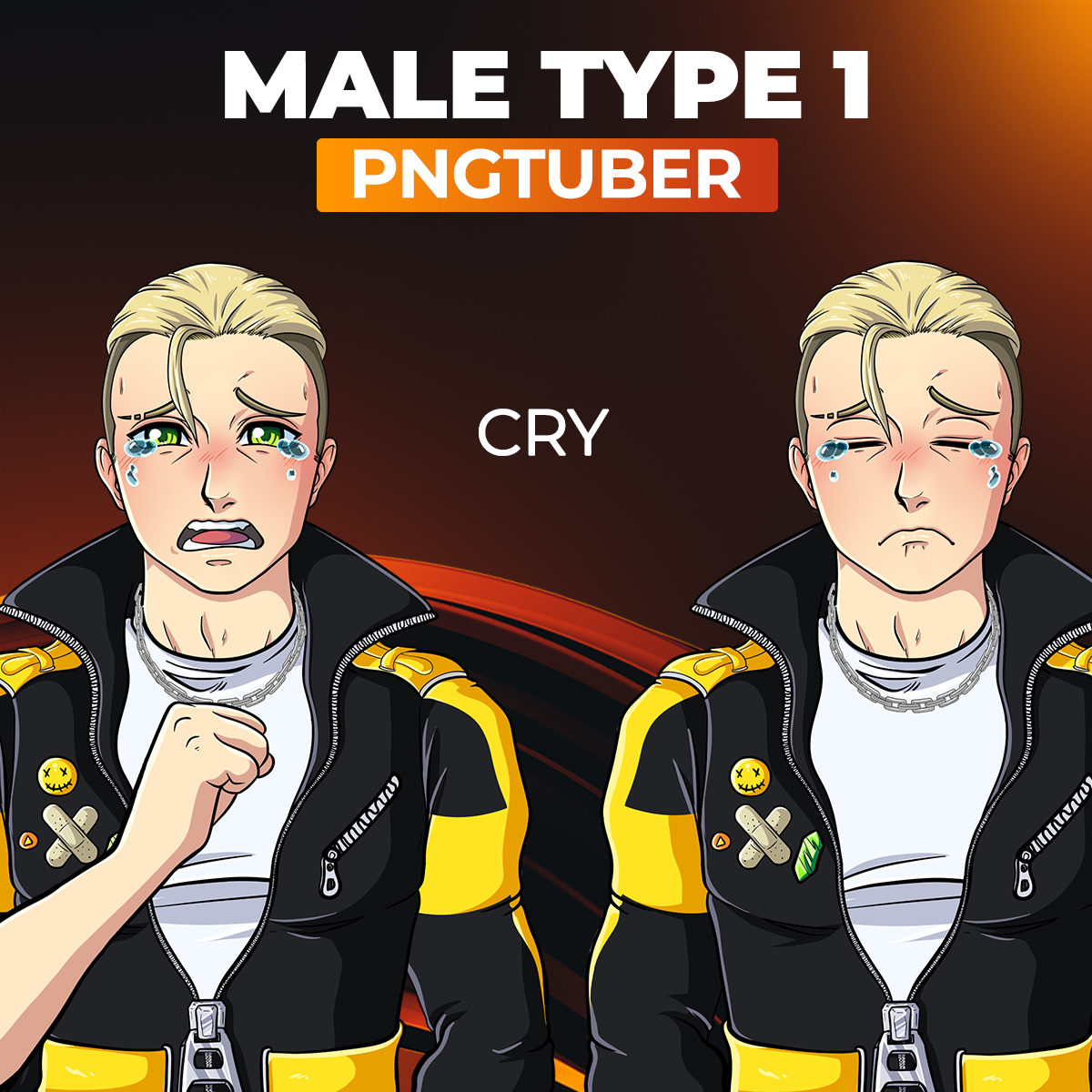 Animated Male Type 1 VTuber Models - OWN3D