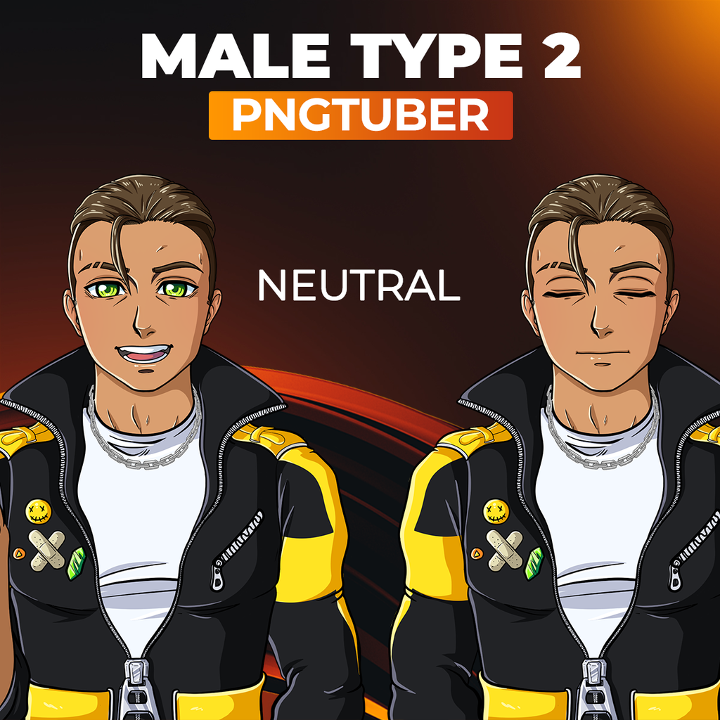 Animated Male Type 2 VTuber Models - OWN3D