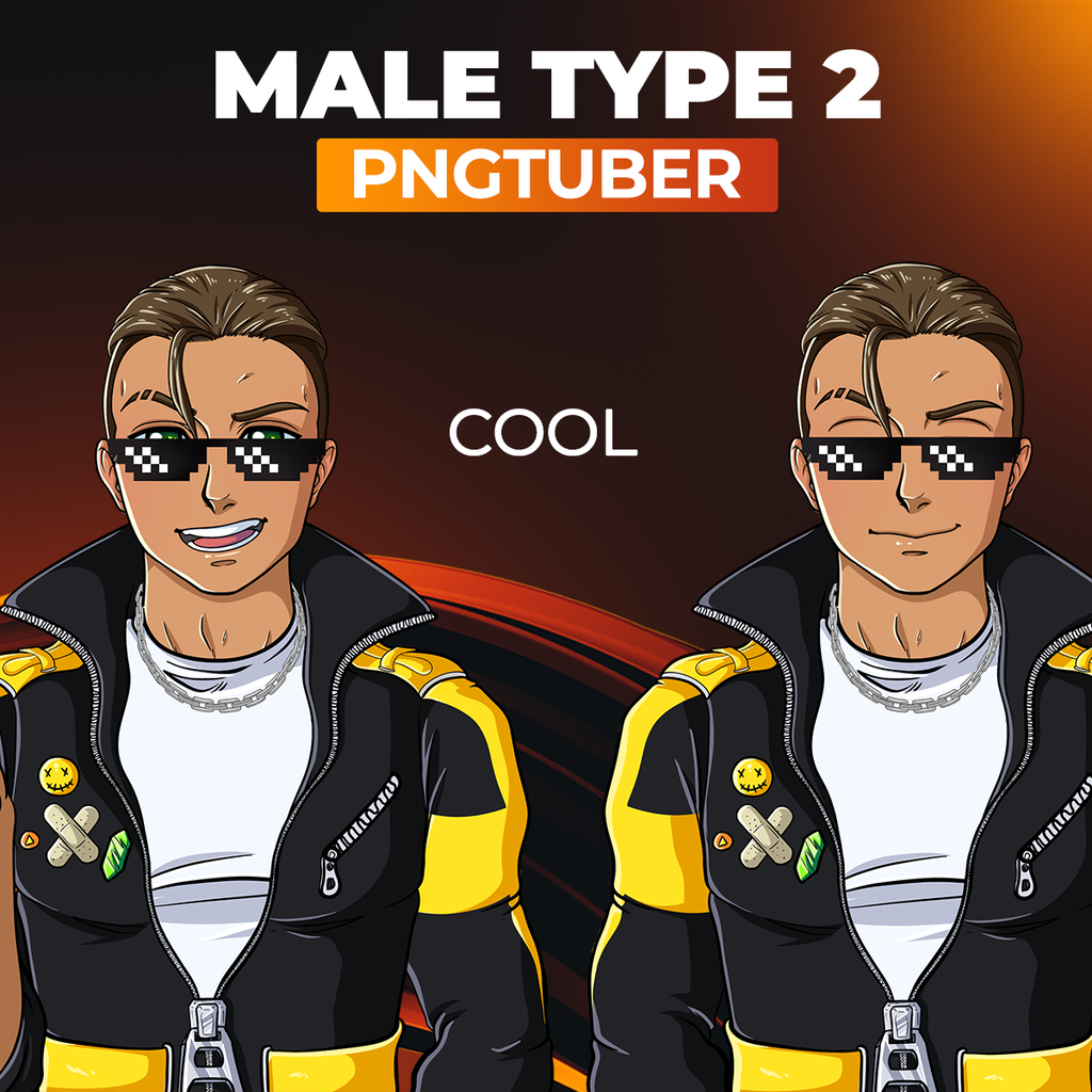 Animated Male Type 2 VTuber Models - OWN3D