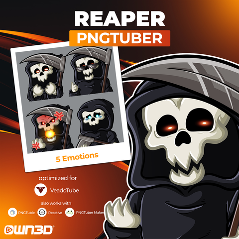 Animated Reaper VTuber Models - OWN3D