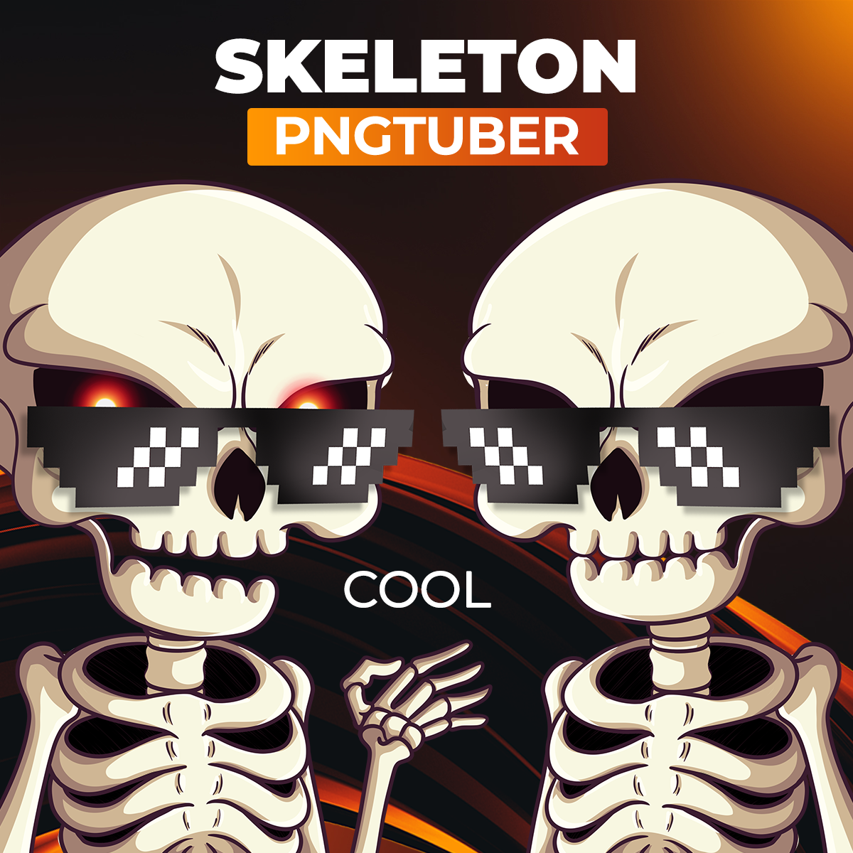Animated Skeleton VTuber Models - OWN3D
