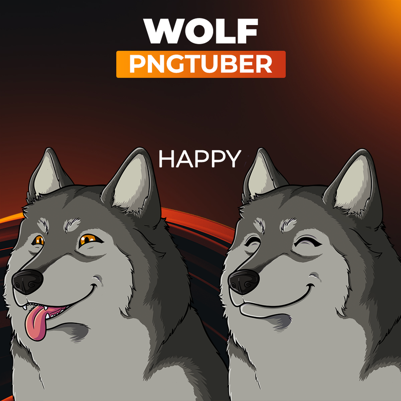 Animated Wolf VTuber Models - OWN3D