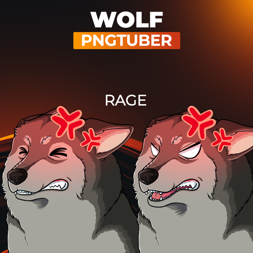 Animated Wolf VTuber Models - OWN3D