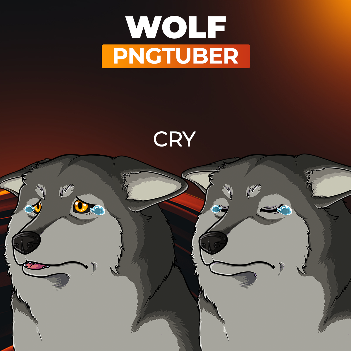 Animated Wolf VTuber Models - OWN3D
