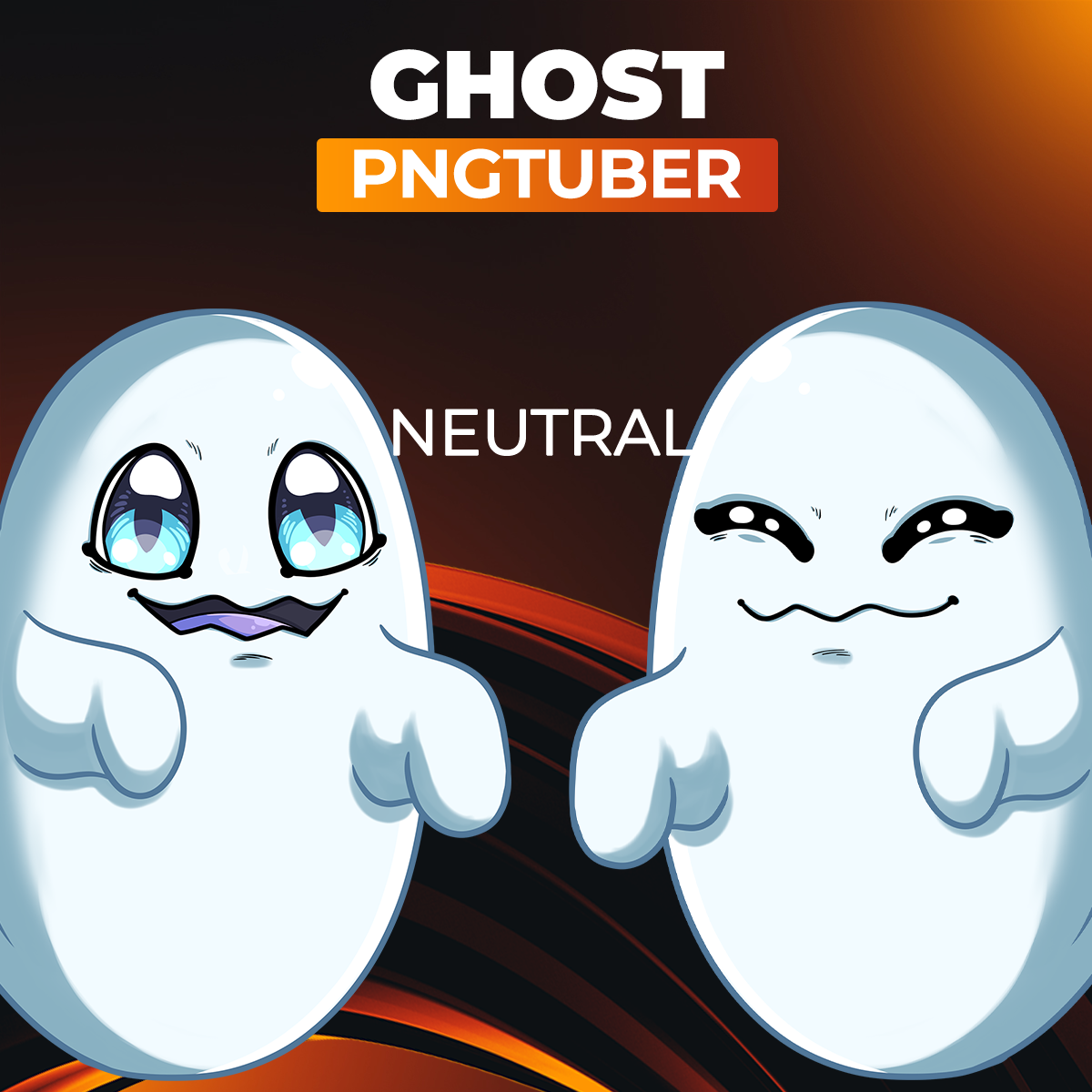 Animated Ghost VTuber Models - OWN3D