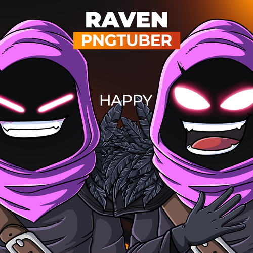 Animated Raven VTuber Models - OWN3D