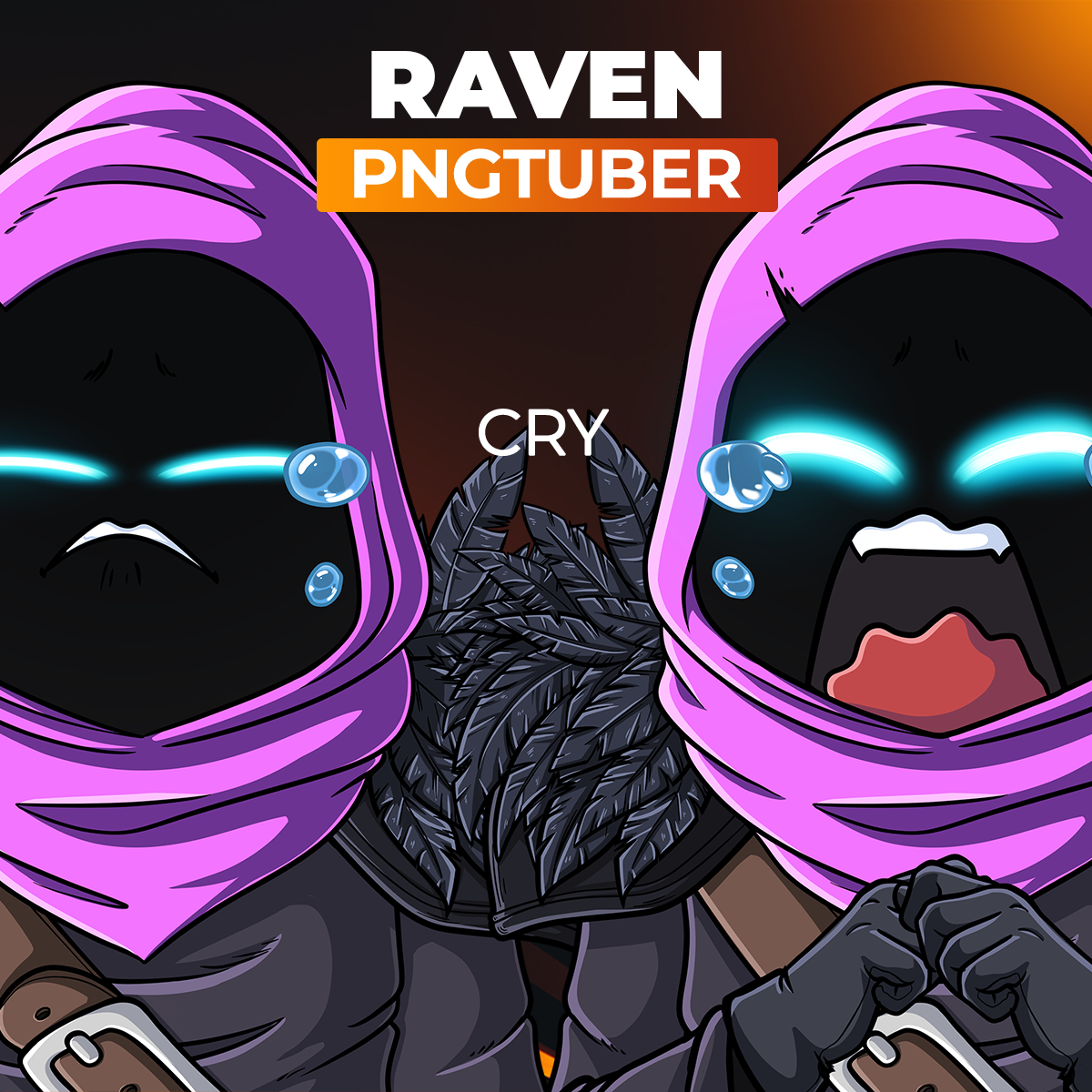 Animated Raven VTuber Models - OWN3D