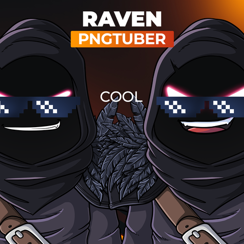 Animated Raven VTuber Models - OWN3D