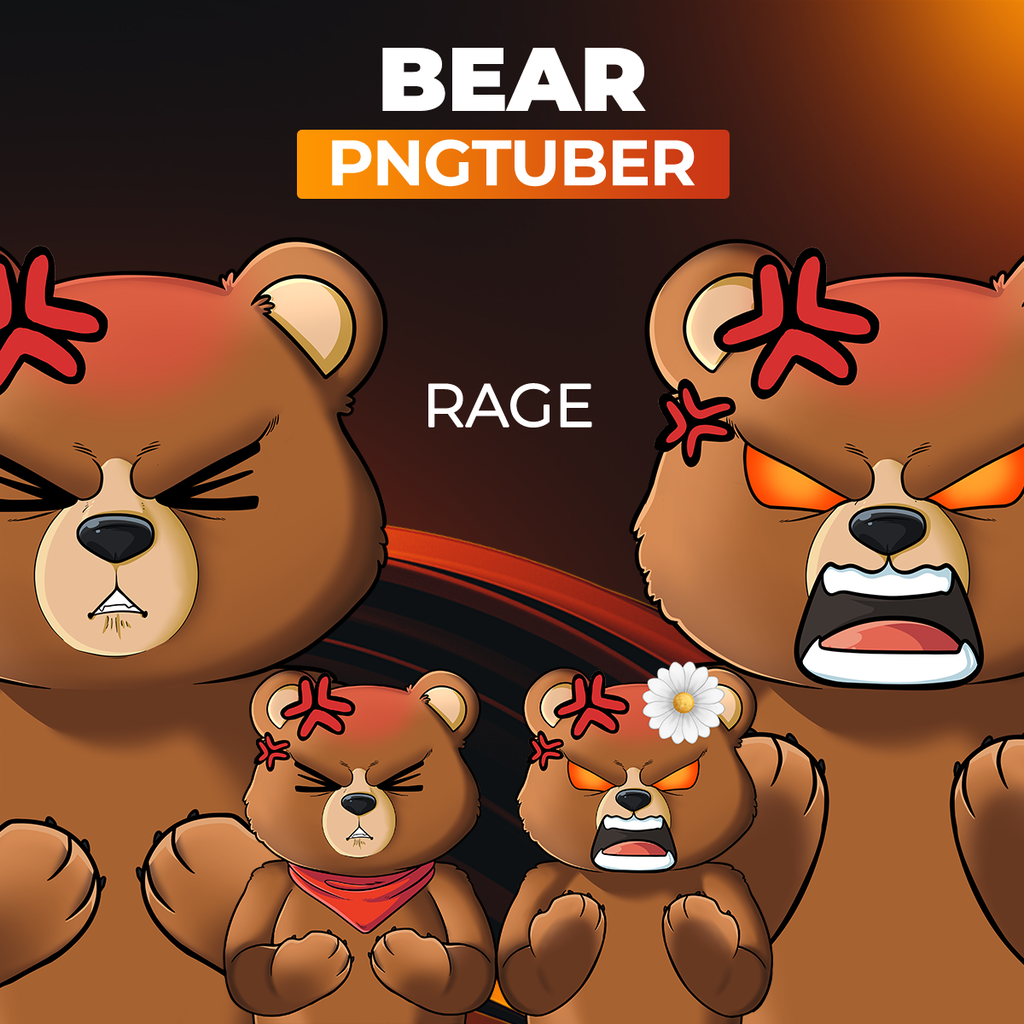 Animated Bear VTuber Models - OWN3D
