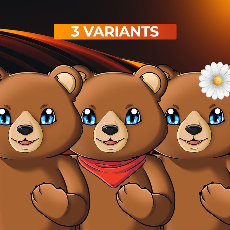 Animated Bear VTuber Models - OWN3D