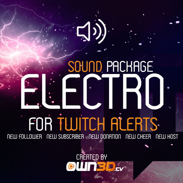 Unique alert sounds for your stream on Twitch | OWN3D