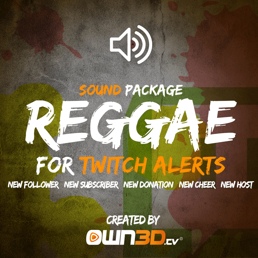 Reggae Twitch Alert Sounds - OWN3D