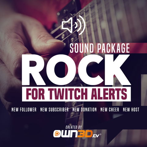 Rock Twitch Alert Sounds - OWN3D