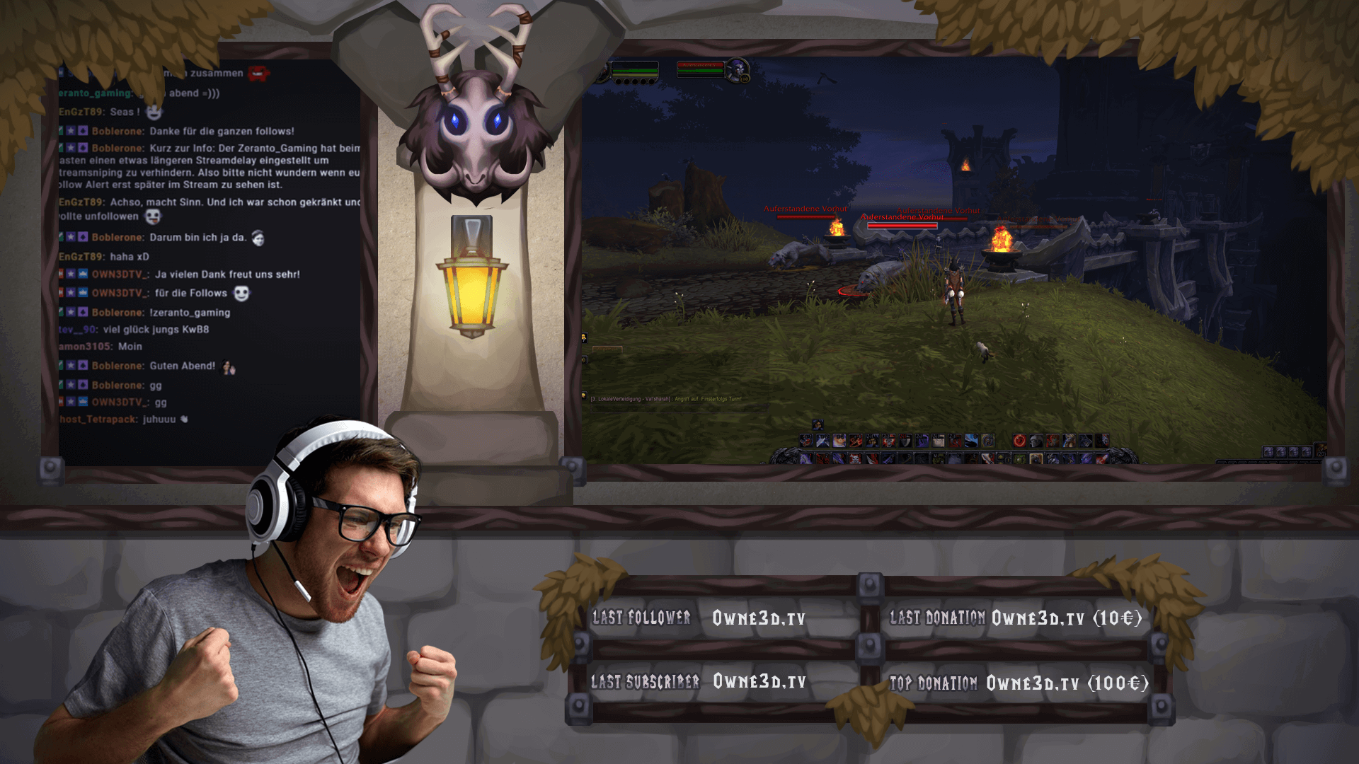 Drust Chat Overlay / Screen / Banner - OWN3D