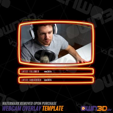 Neon Webcam Overlays - OWN3D