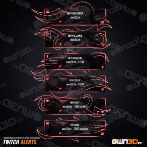 Modern Twitch Alerts - #1 Shop for Streamers | OWN3D