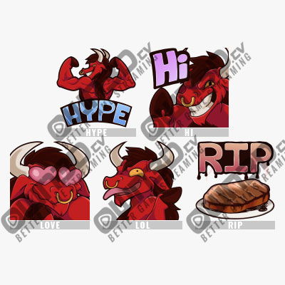 Red Bull RAGE Twitch Sub Emotes - #1 Shop for Streamers | OWN3D