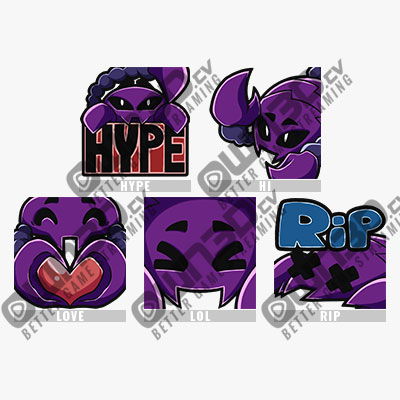Scorpion Emotes Twitch Sub Emote | Twitch Sub Emotes - 5 Pack - OWN3D