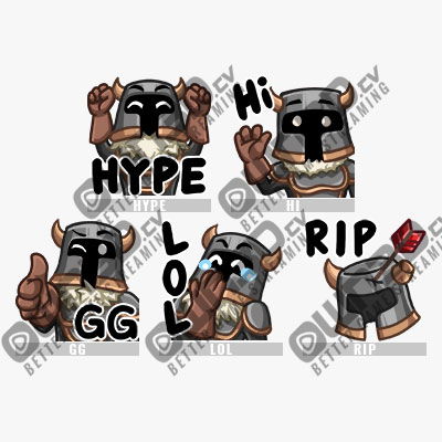 Knight Emote de suscriptor de Twitch | Emotes de suscriptores de Twitch ...