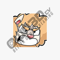 Alpaca RAGE Twitch Sub Emote | Twitch Sub Emotes - OWN3D