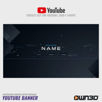 AlphaGaming YouTube Banner - OWN3D