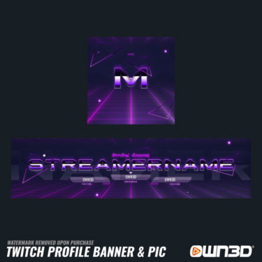Pixelart Twitch Profile Banner & Picture - #1 Shop for Streamers | OWN3D