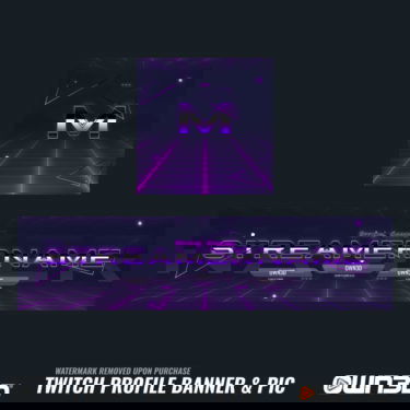 Pixelart Twitch Profile Banner & Picture - #1 Shop for Streamers | OWN3D