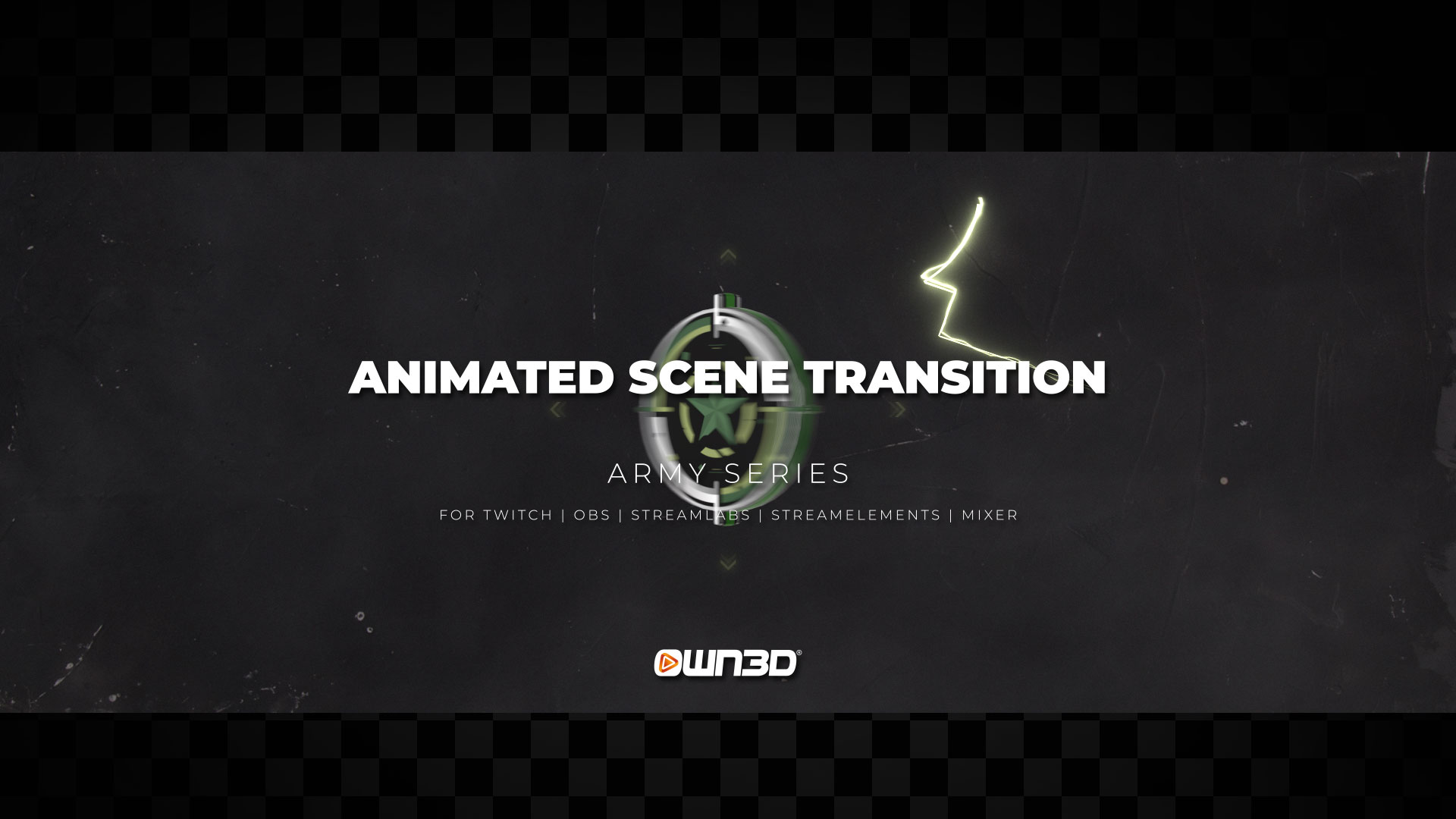Army Twitch Scene Stinger Transitions - OWN3D