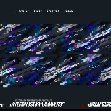 Aspect Intermission Banner - Offline, Pause, Start & End Screens - OWN3D