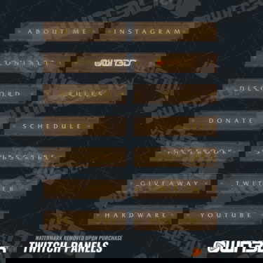 Cardstone Twitch Panels - OWN3D