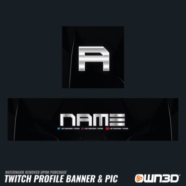 DarkMode Twitch Profile Banner - OWN3D