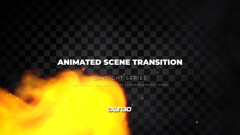 Best Animated Stinger Transitions Scenes for Twitch & YouTube 🔥