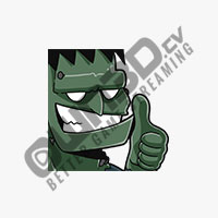 Frankenstein GG Twitch Sub Emote | Twitch Sub Emotes - OWN3D