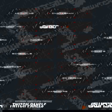 Hexagon Twitch Panels - OWN3D