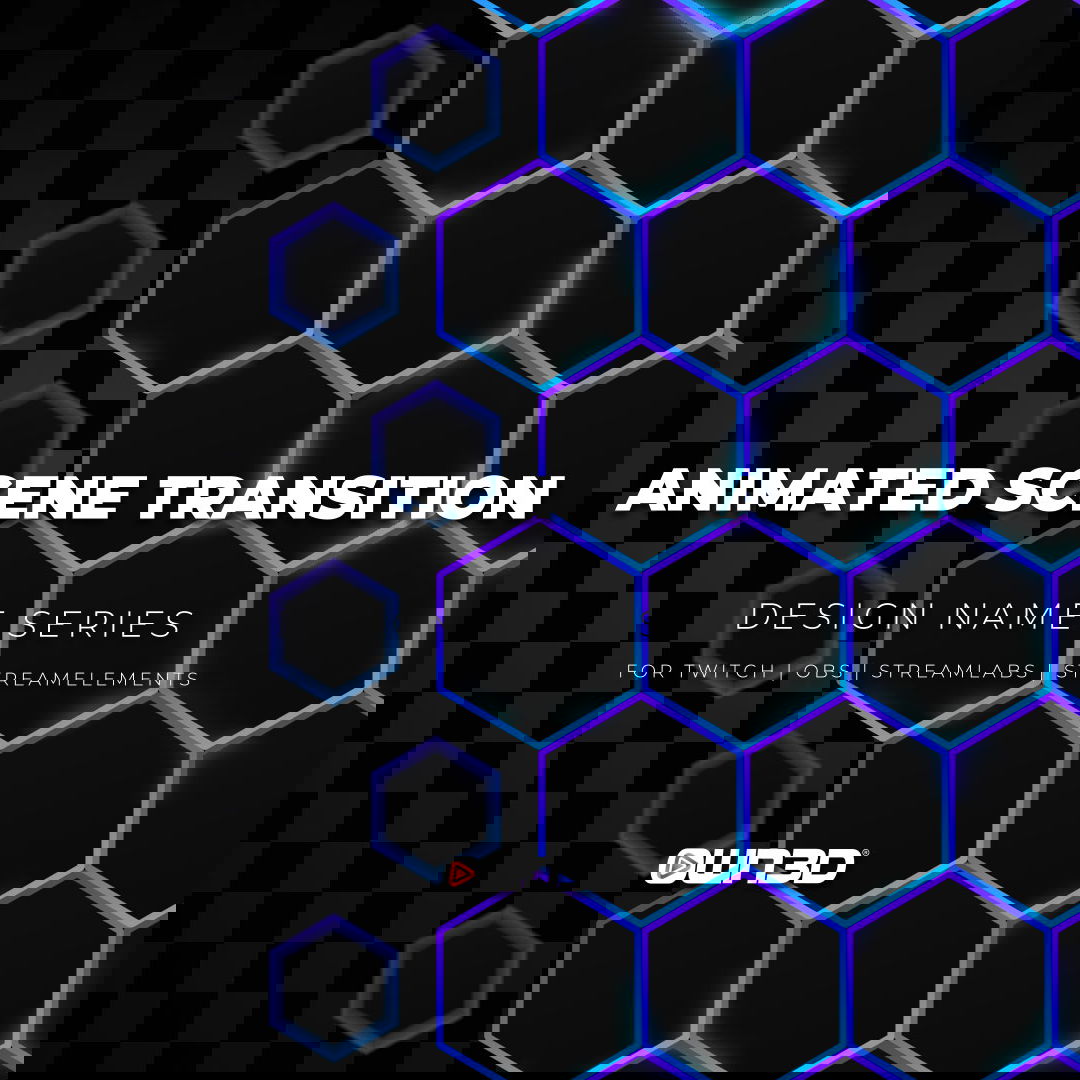 Neon Twitch Stinger Transitions - #1 Shop for Streamers | OWN3D
