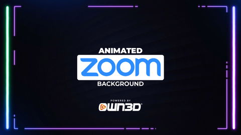 LED Zoom Backgrounds - OWN3D