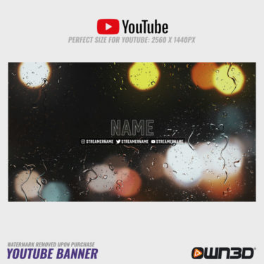 Lights YouTube Banner - OWN3D