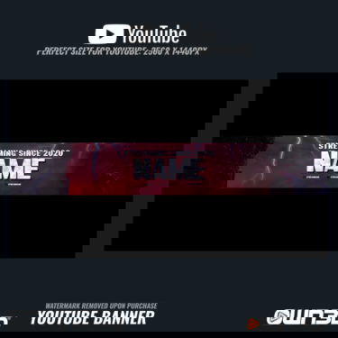 Premium YouTube banner for your YouTube channel! 😍 | OWN3D