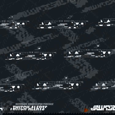 Black White Twitch Alerts - #1 Shop for Streamers | OWN3D