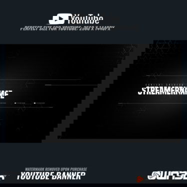 GlitchPro YouTube Banner - #1 Shop for Streamers | OWN3D