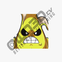 Peely RAGE Fortnite Twitch Sub Emote | Twitch Sub Emotes - OWN3D
