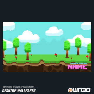 PixelWorld Desktop Wallpaper - OWN3D