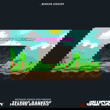 Vision Talking Banner - #1 Shop for Streamers | OWN3D