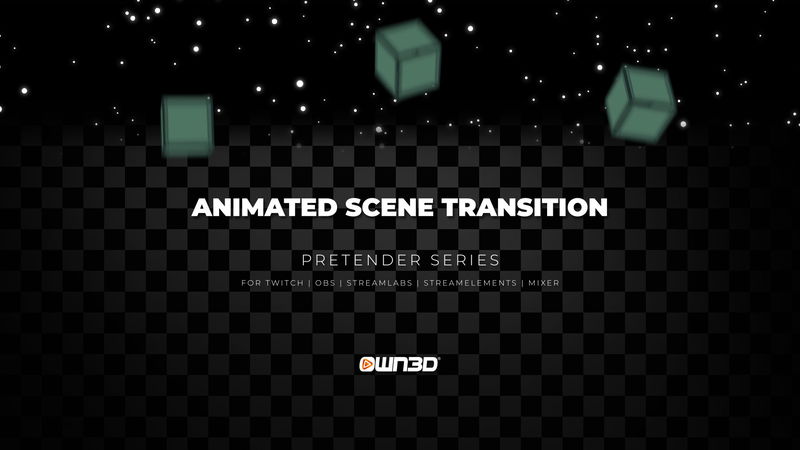 Pretender Twitch Scene Stinger Transitions - OWN3D