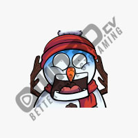 Snowman WTF Twitch Sub Emote | Twitch Sub Emotes - OWN3D