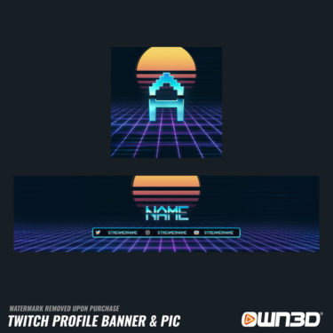 Synthwave Package - #1 Shop for Streamers | OWN3D