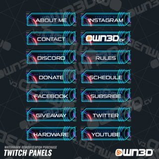 Timeline Twitch Panels - OWN3D